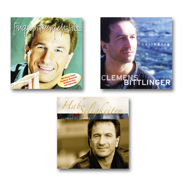 3er CD-Paket - "Hellhörig", "Fingerspitzengefühl" und "HabSeligkeiten ...