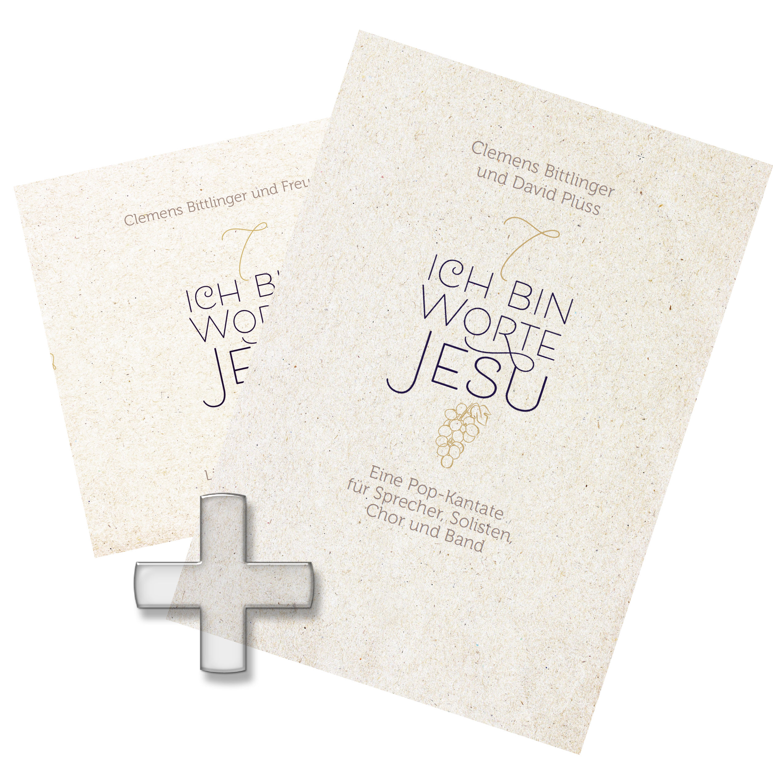 Paket - "Ich bin - Worte Jesu" (CD + Notenheft) | CDs | sanna-sound.de